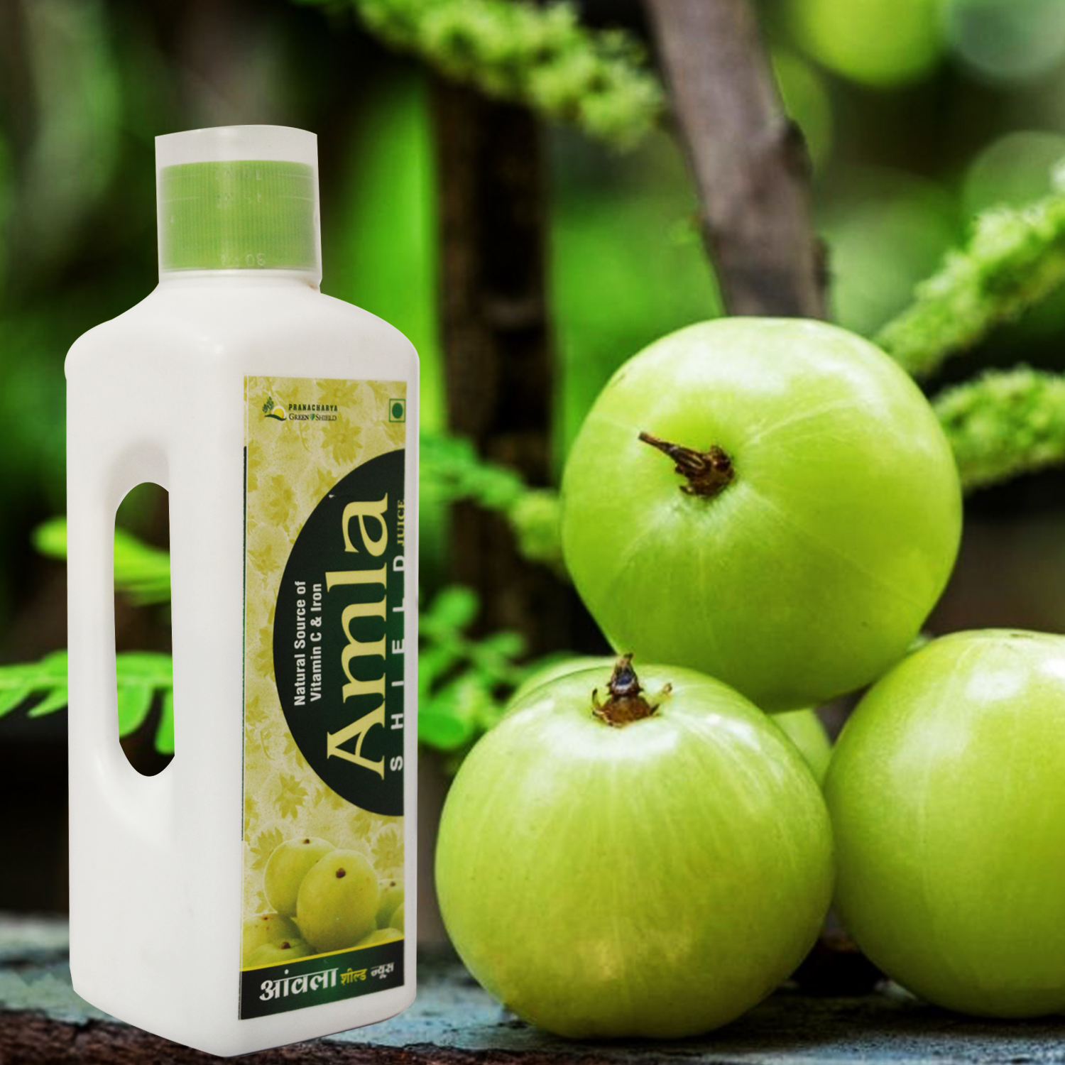 Amla Shield Juice - Pranacharya | Green Shield